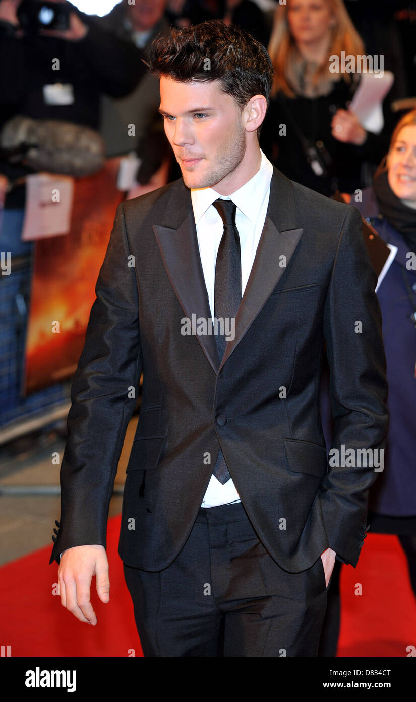 Jeremy Irvine War Horse - UK film premiere held at the Odeon Leicester ...