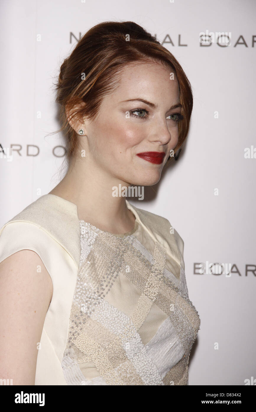 Emma Stone The National Board of Review Awards Gala held at Cipriani ...