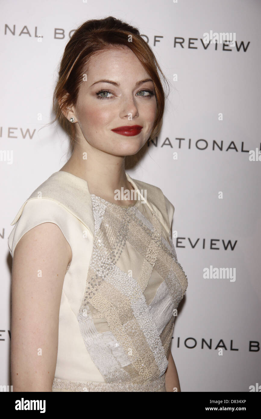 Emma Stone The National Board of Review Awards Gala held at Cipriani ...