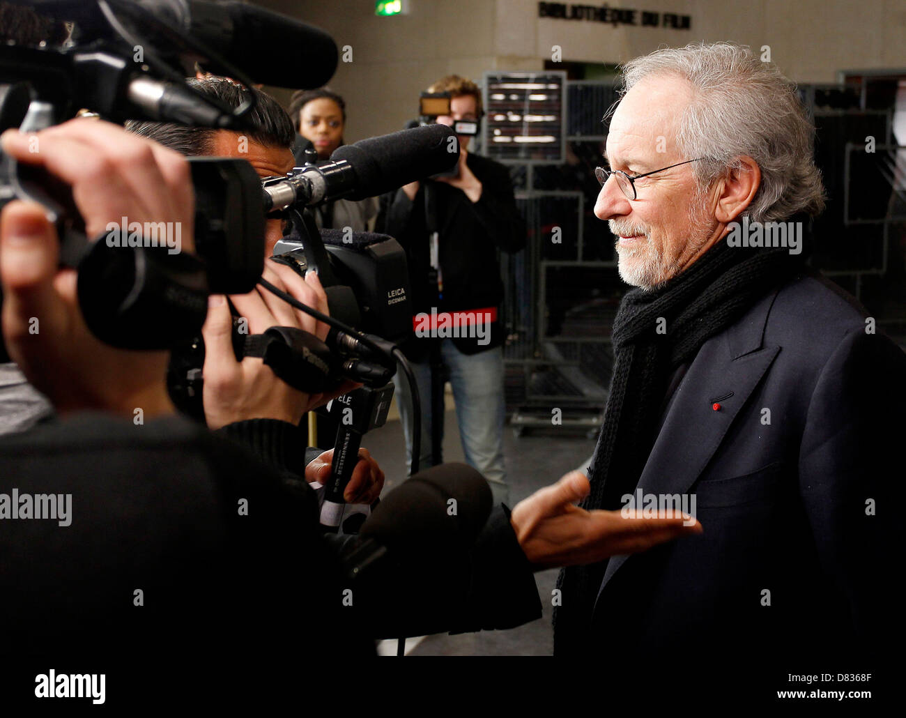 Steven Spielberg 'War Horse' Presentation at la cinematheque Paris ...
