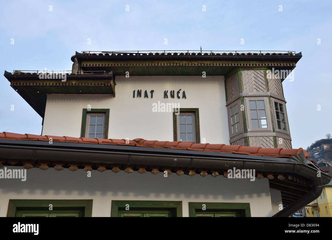 Inat Kuca (also known as Spite House), Sarajevo, Bosnia and Herzegovina ...