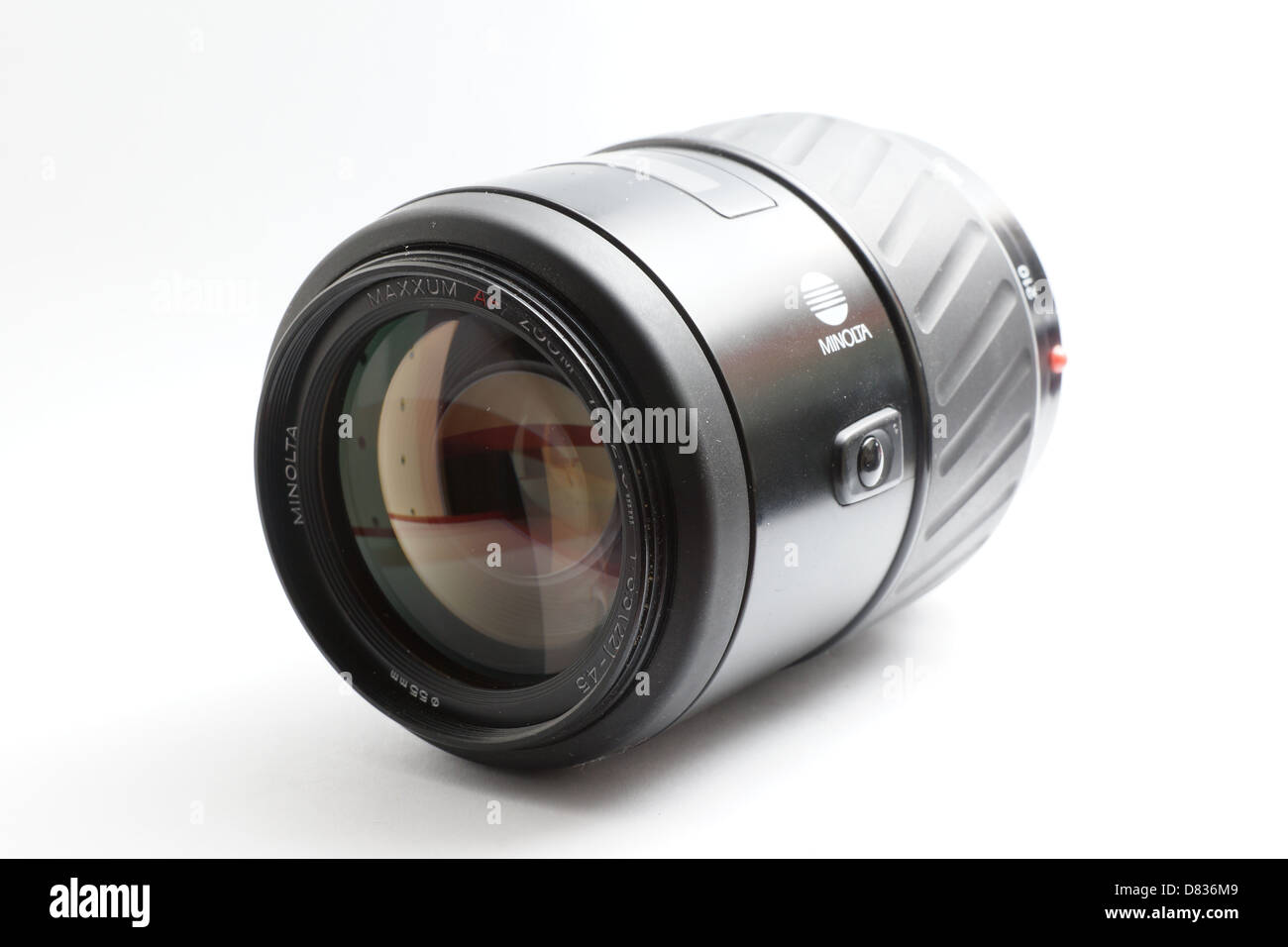 Camera lens for Minolta Maxxum, 70-210mm f3.5-4.5 zoom Stock Photo - Alamy