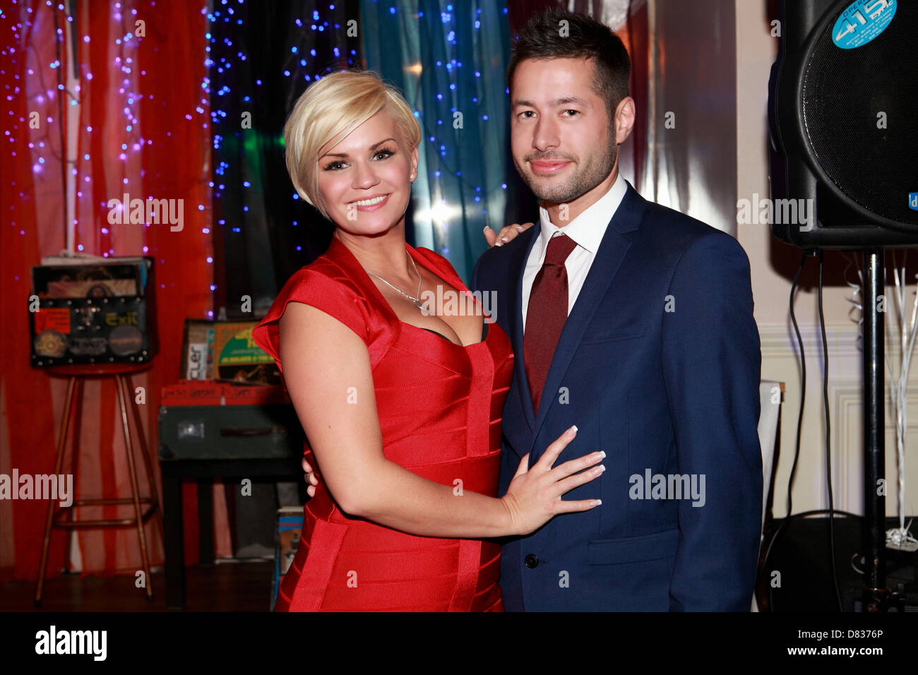 Kerry Katona and boyfriend Steve Alce Valentines Dinner in Aid of The ...