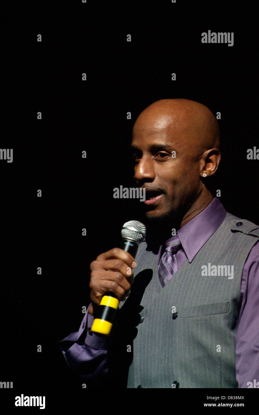 Damon Williams performing live during Love and Laughter Tour at James L ...