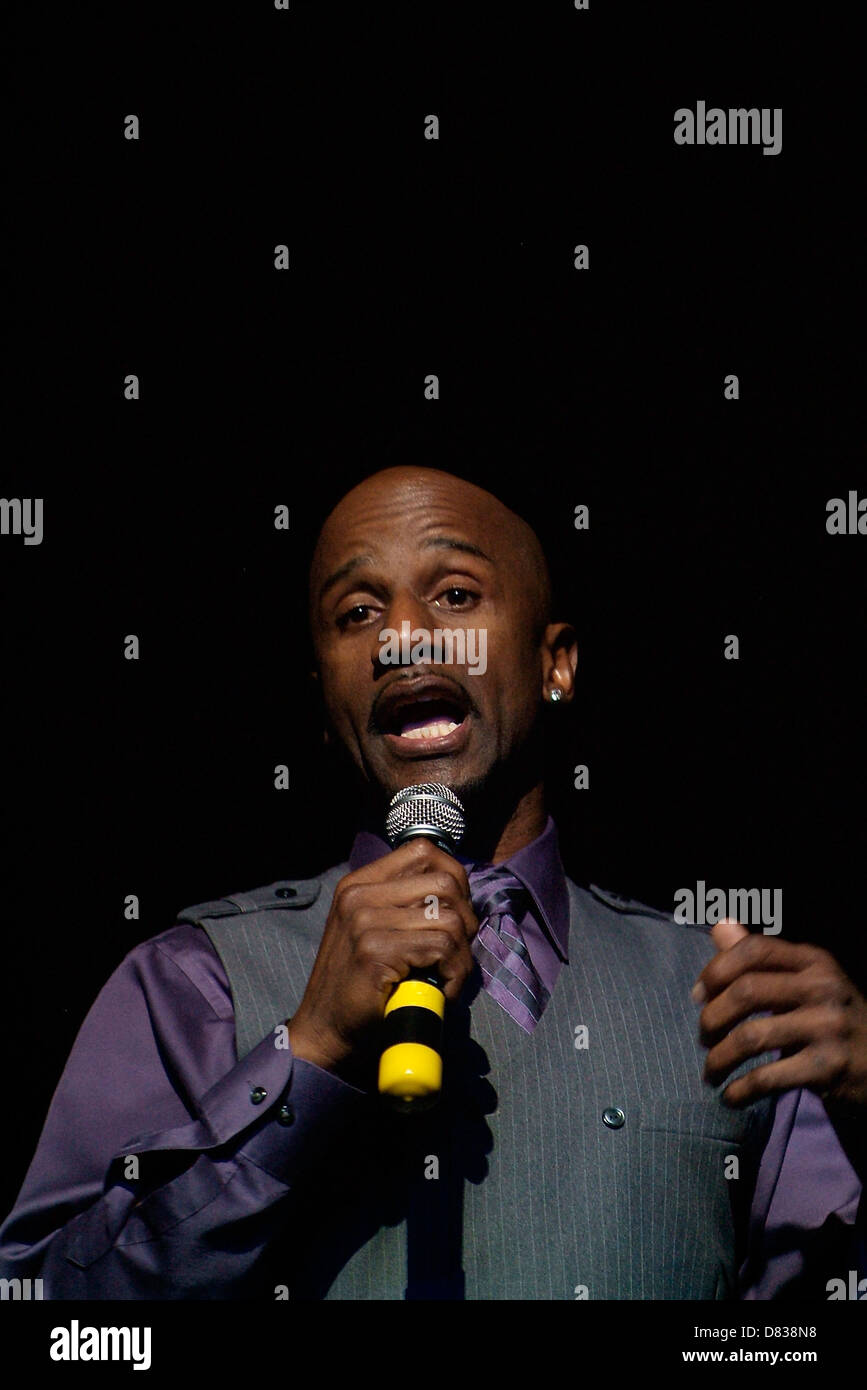 Damon Williams performing live during Love and Laughter Tour at James L ...