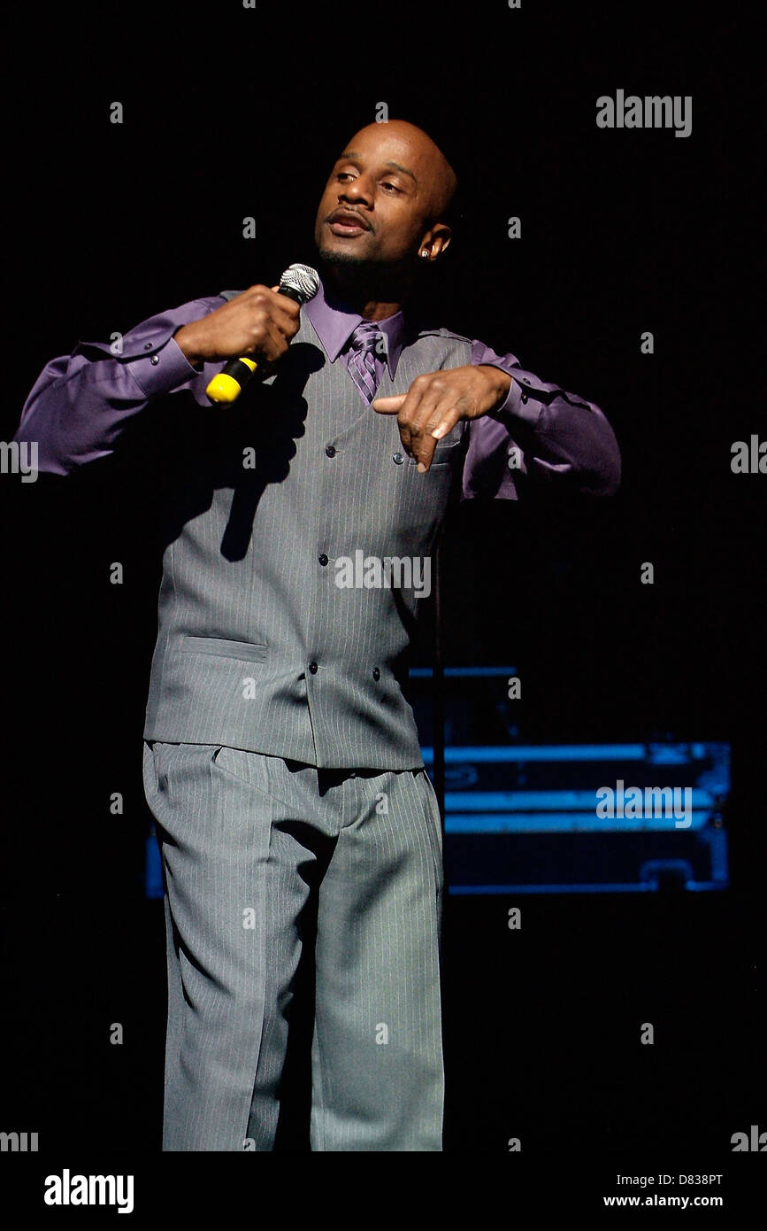 Damon Williams performing live during Love and Laughter Tour at James L ...