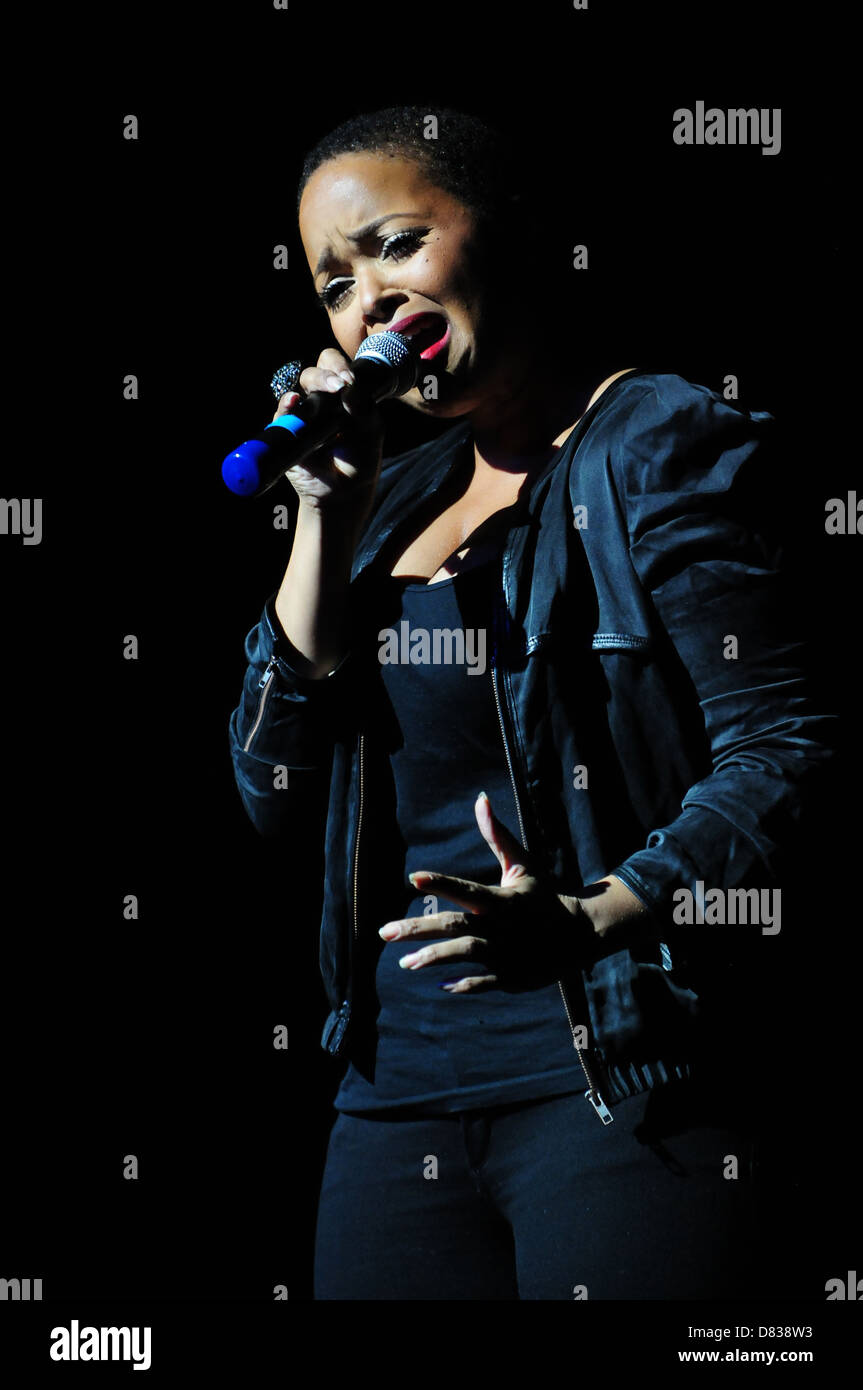 Chrisette Michelle performing live during the Love and Laughter Tour at ...