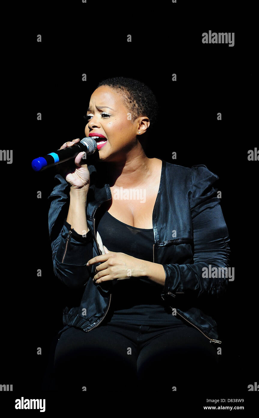 Chrisette Michelle performing live during the Love and Laughter Tour at ...