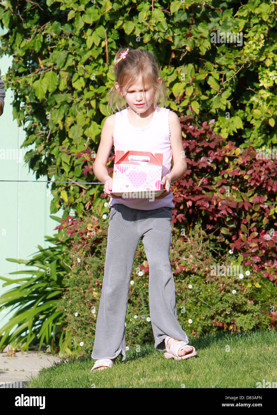 Violet Affleck attending a Valentines themed party at a private ...