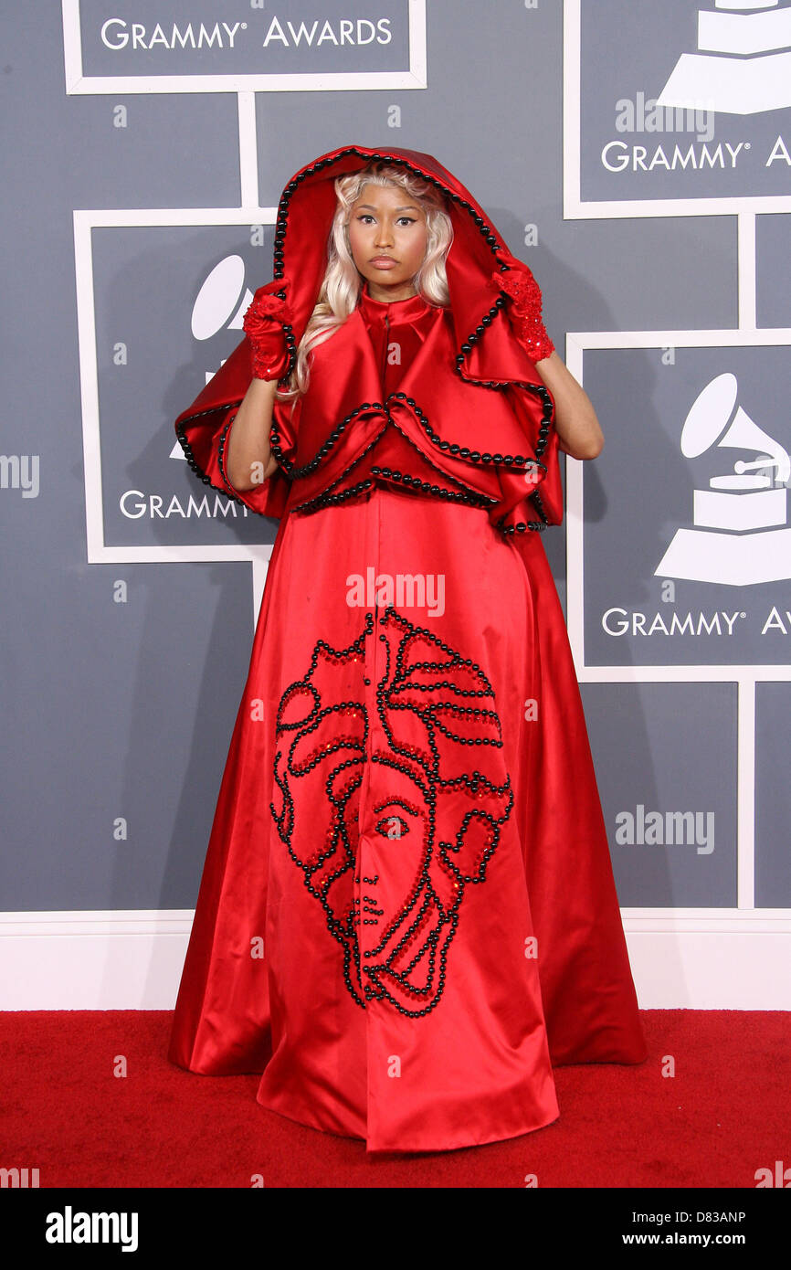 Nicki Minaj 54th Annual GRAMMY Awards (The Grammys) - 2012 Arrivals ...