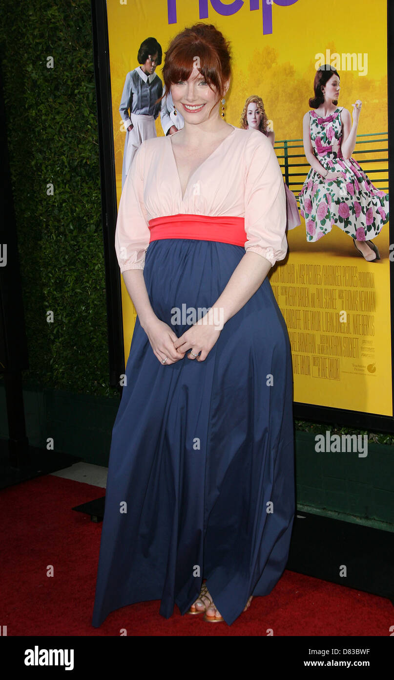 Bryce Dallas Howard World Premiere of "The Help" held at the Samuel ...