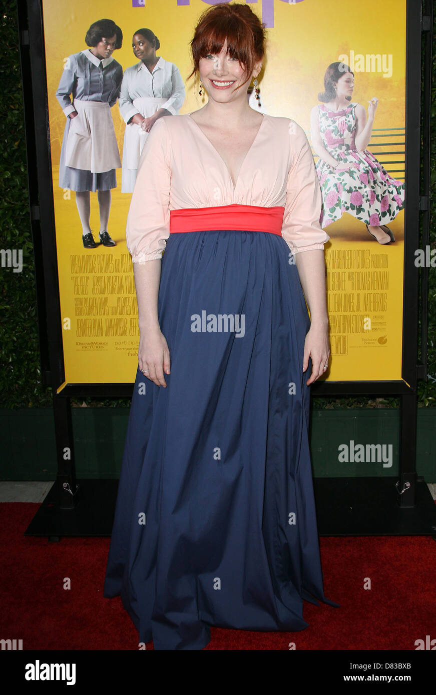 Bryce Dallas Howard World Premiere of "The Help" held at the Samuel ...