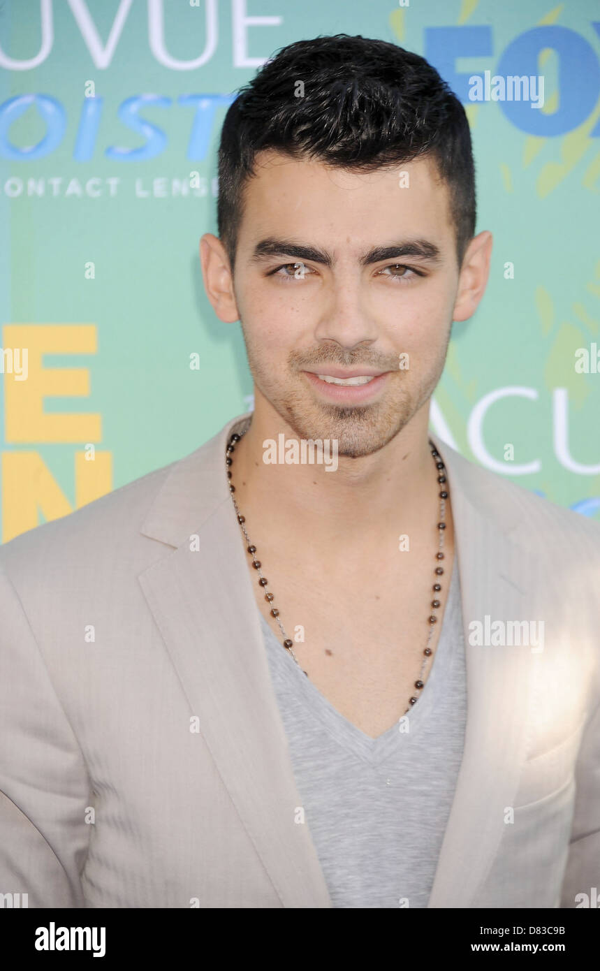 Joe Jonas 2011 Teen Choice Awards held at Gibson Amphitheatre Universal ...