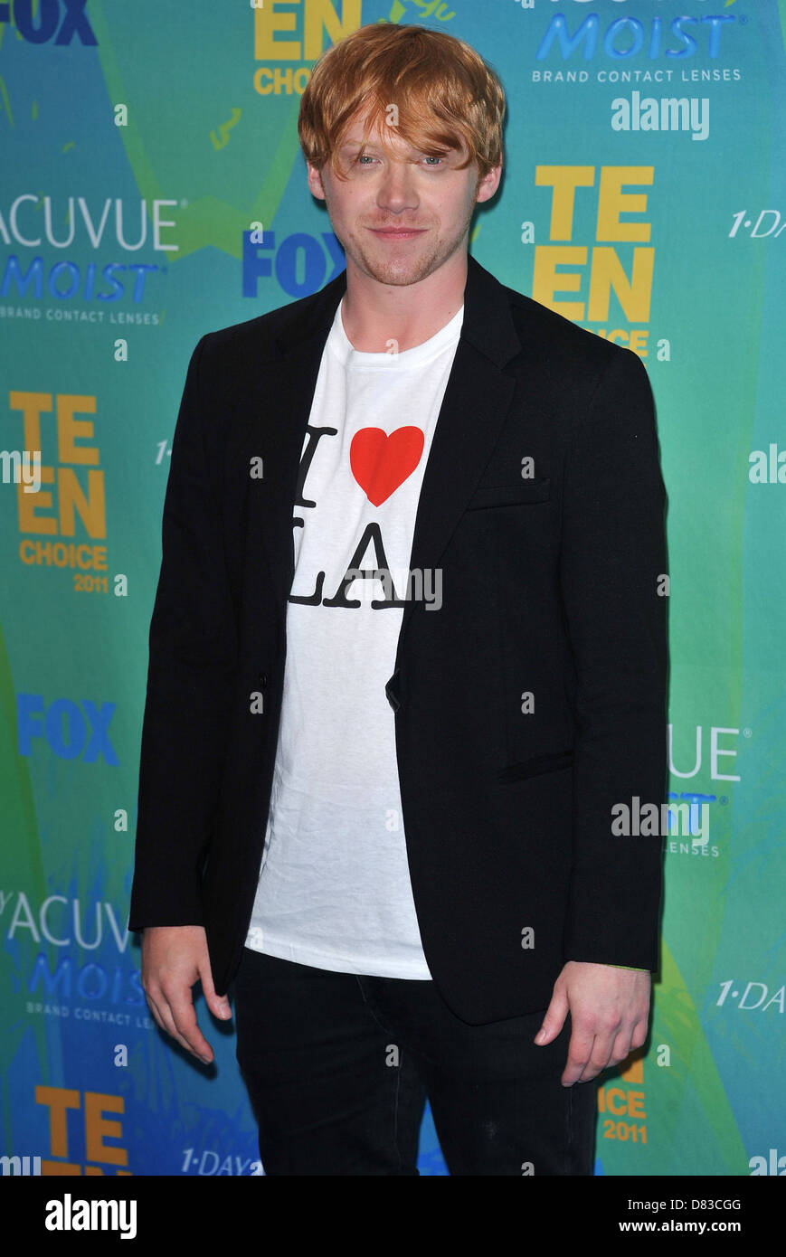Rupert Grint 2011 Teen Choice Awards held at Gibson Amphitheatre ...