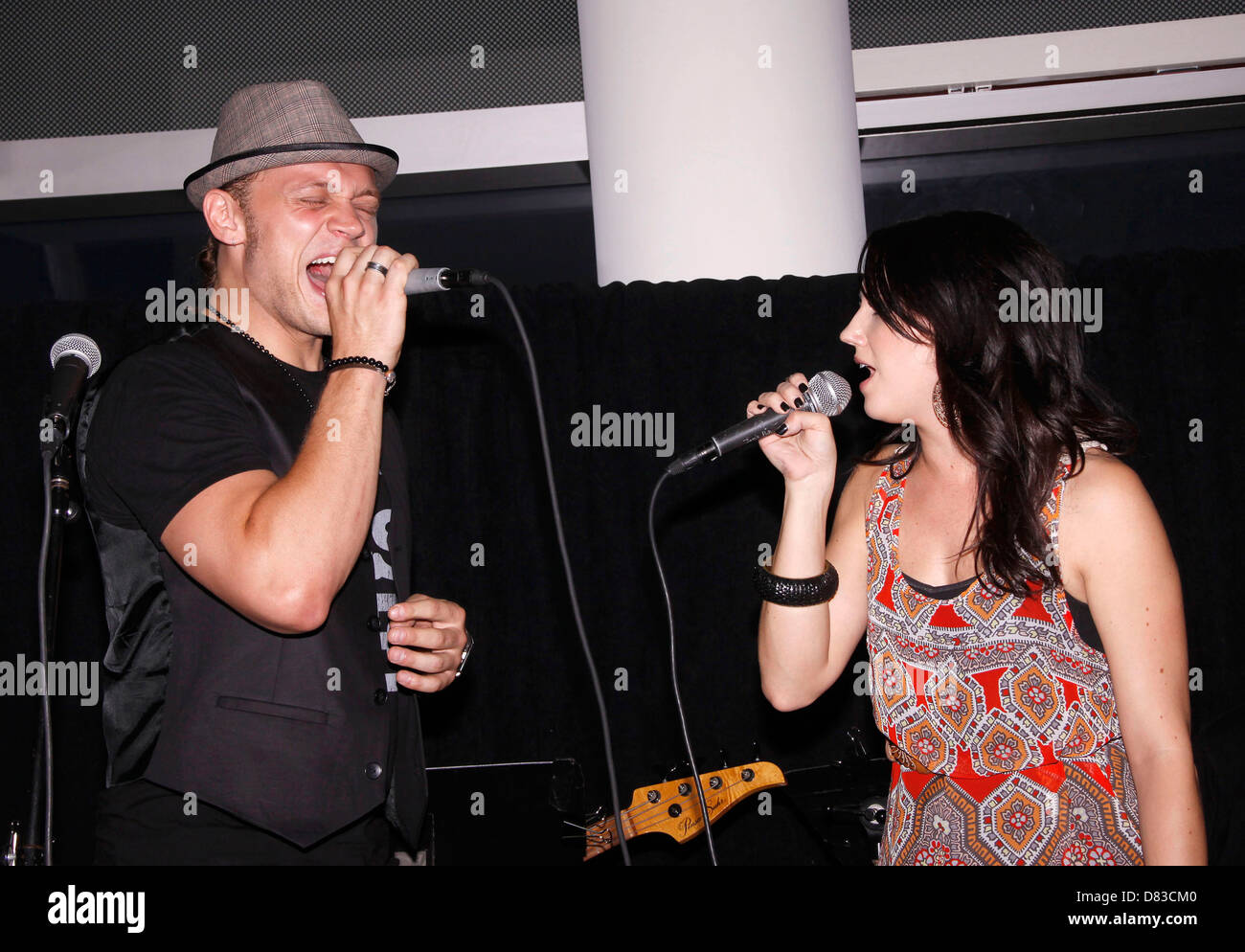 Matt DeAngelis and Rachel Potter The cast of the national tour of the ...