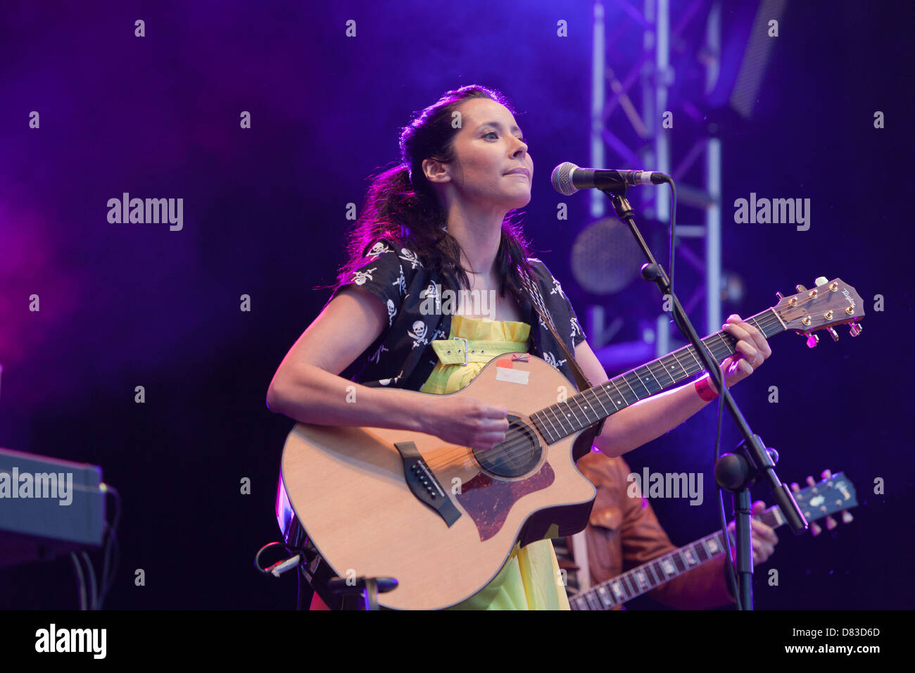 Nerina Pallot performing at The Big Weekend in Cardiff Cardiff, Wales ...