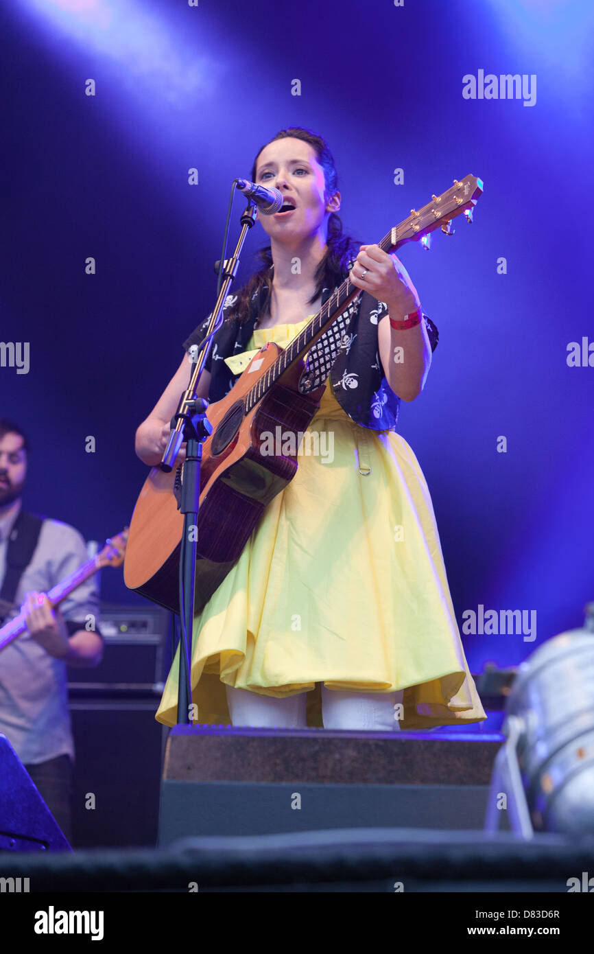 Nerina Pallot performing at The Big Weekend in Cardiff Cardiff, Wales ...