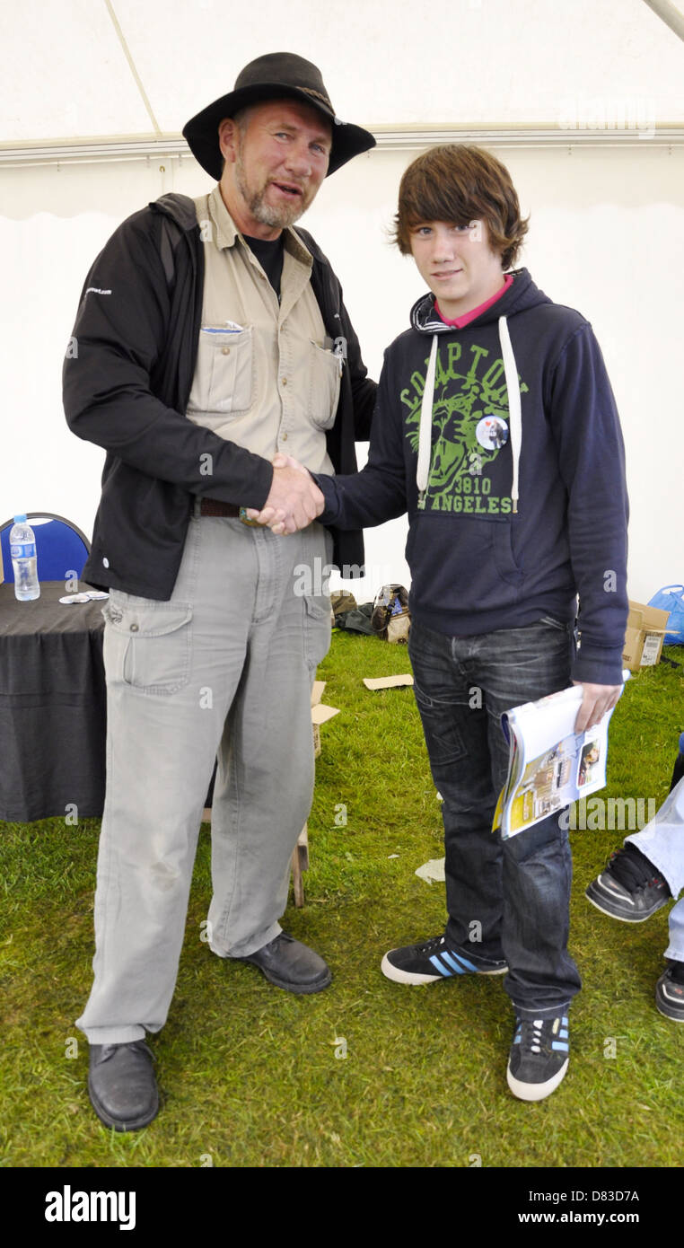 Alex Debogorski and Ciaran Kelly-Hughes Truckfest 2011 at the Royal ...