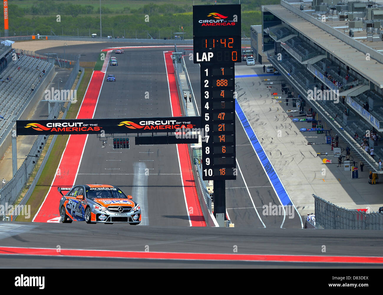 Austin, Texas, USA. 17th May 2013. Maro Engel #9 of SP Tools Racing ...