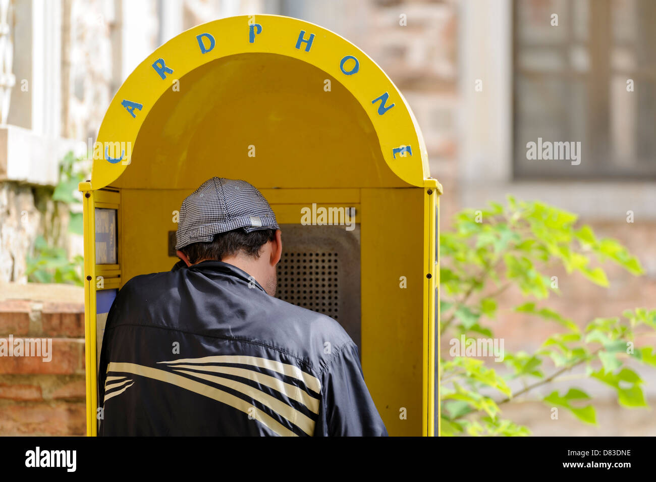 Making phone call Stock Photo - Alamy