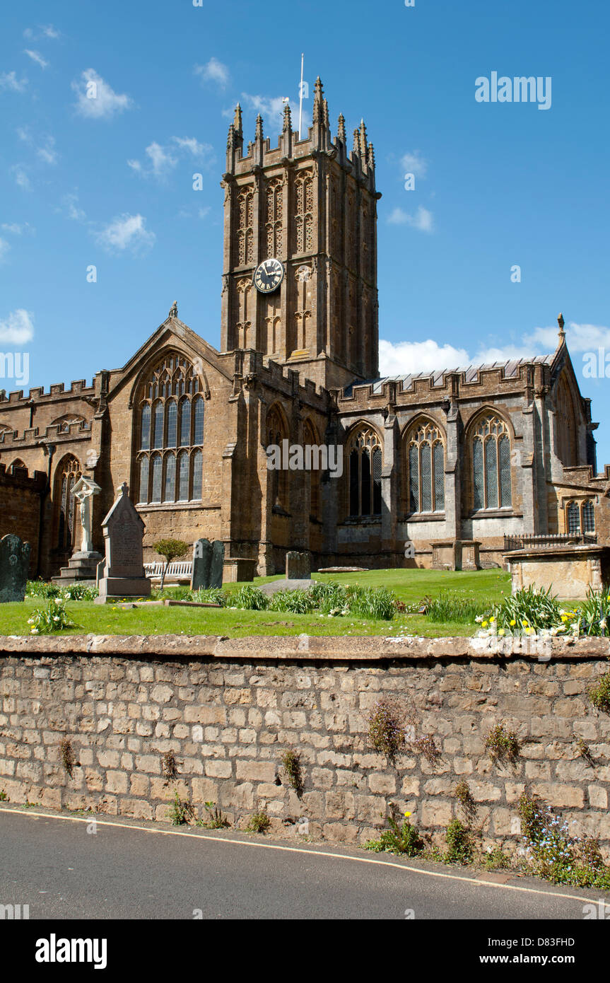 St. Mary`s Minster Church, Ilminster, Somerset, England, UK Stock Photo ...