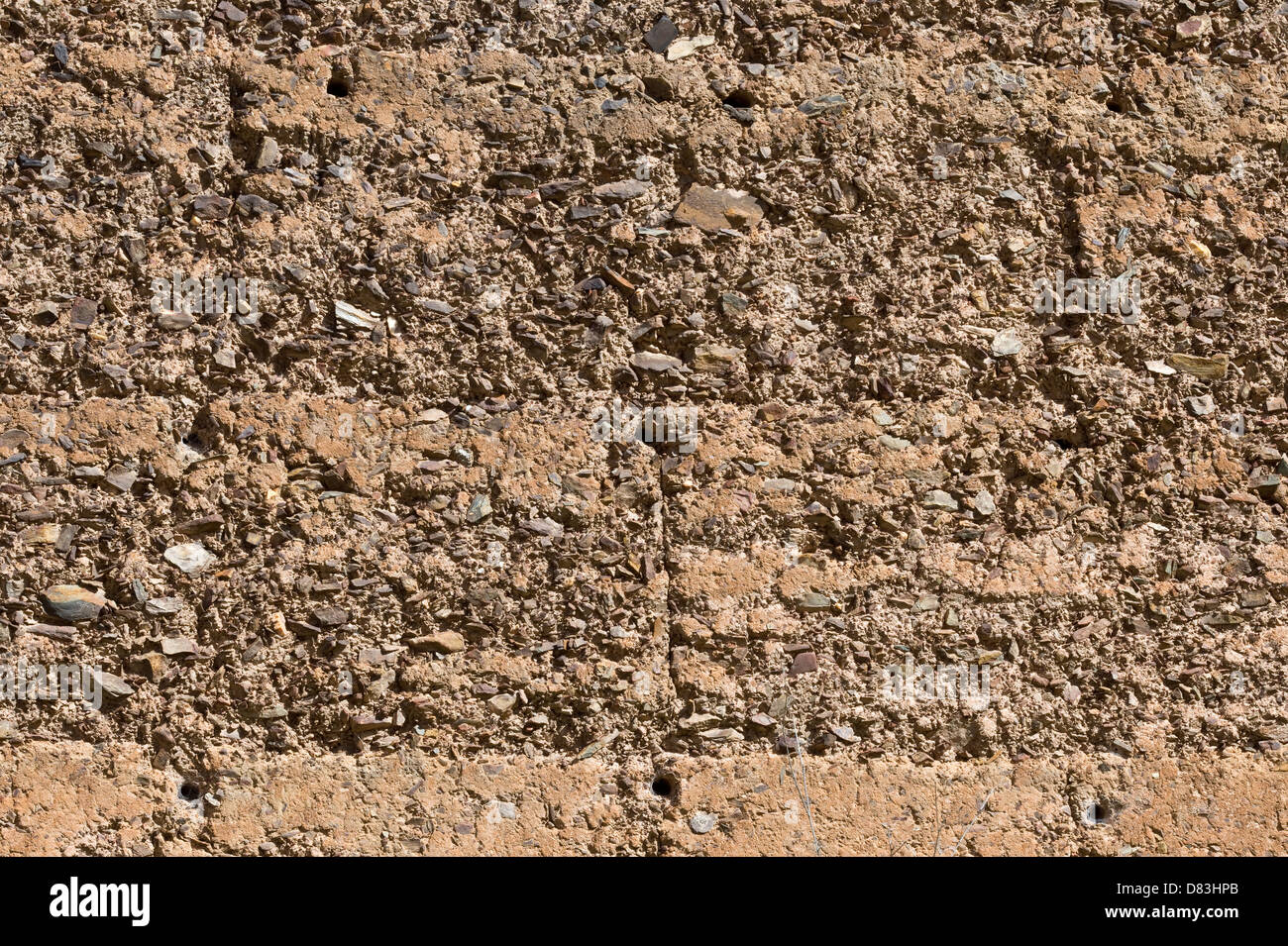 Rammed earth wall hi-res stock photography and images - Alamy