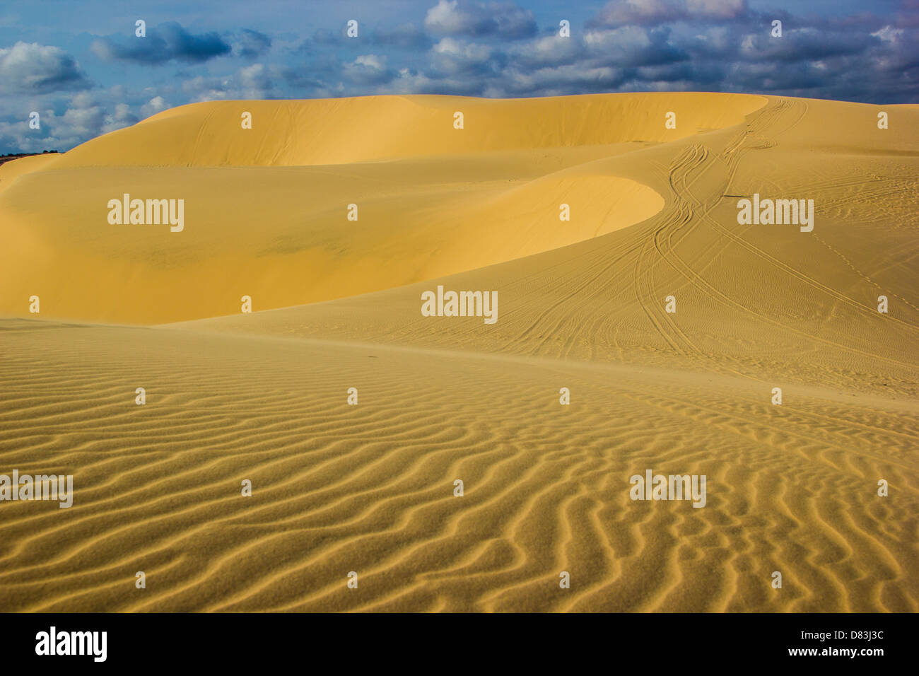 Mui Ne White Sand Dunes Stock Photo - Alamy