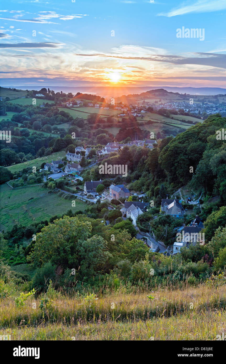 Landscape view of rodborough common hi-res stock photography and images ...