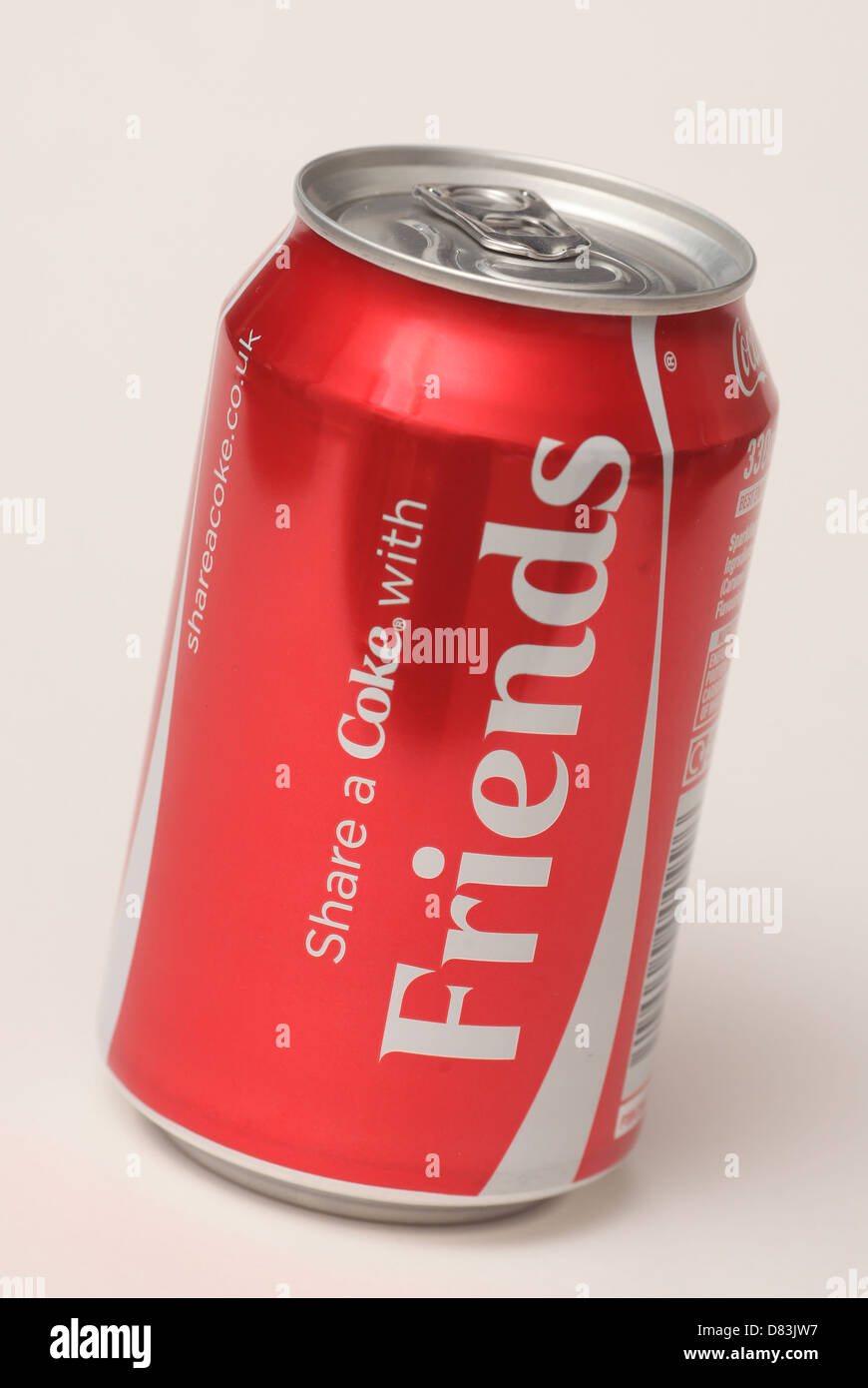 Coca-Cola Tin Can Stock Photo - Alamy