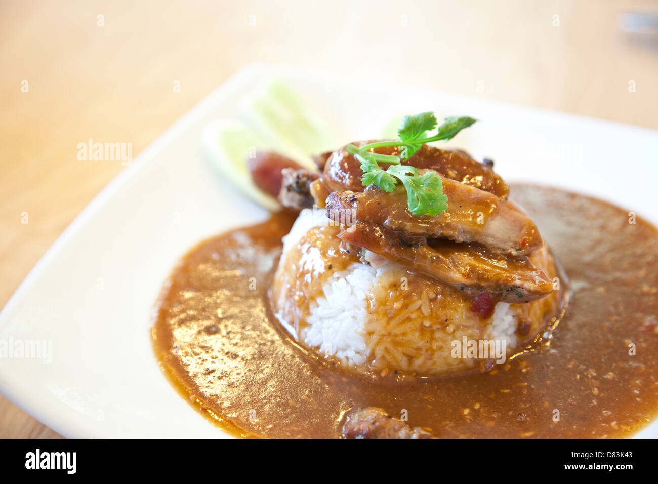 Thai food pork red hi-res stock photography and images - Alamy
