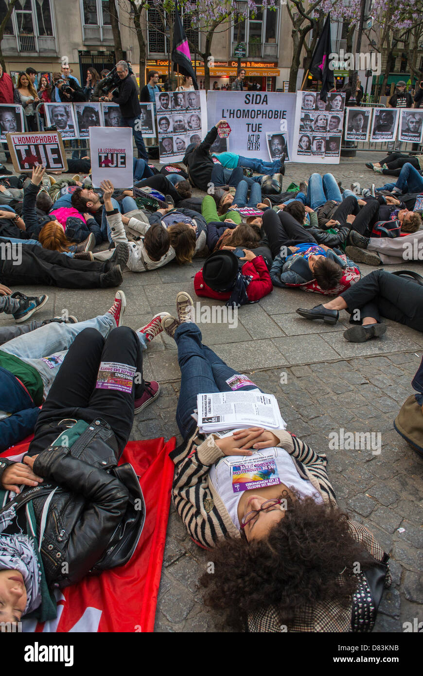 International day against homophobia hi-res stock photography and ...
