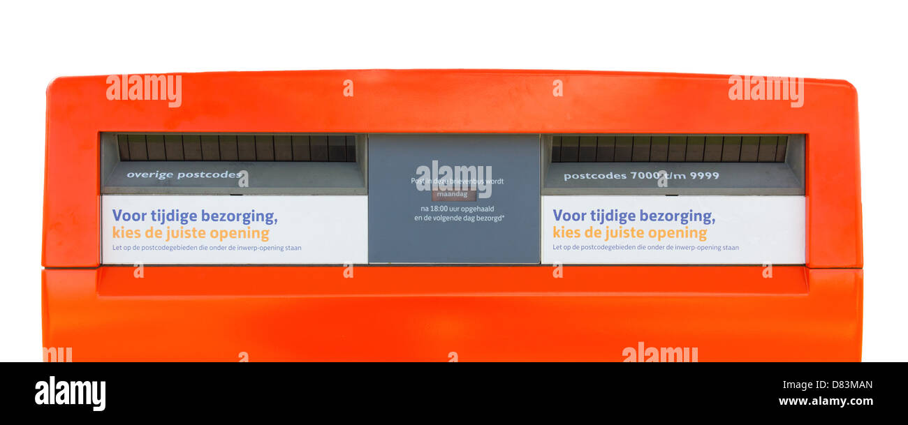 Orange mailbox hi-res stock photography and images - Alamy