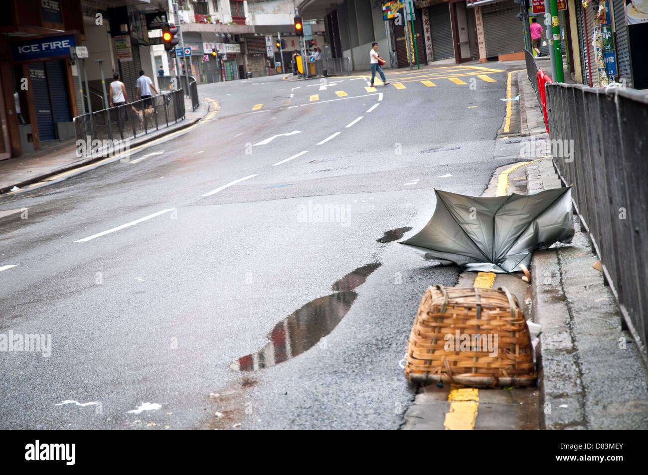 Typhoon damage hi-res stock photography and images - Alamy