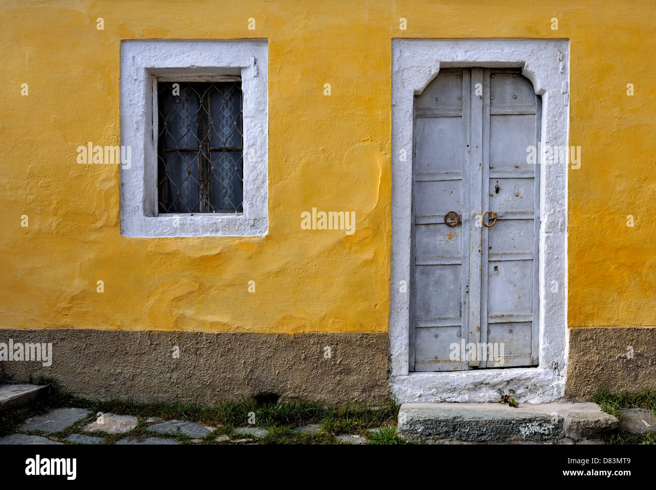 Door and window Stock Photo - Alamy