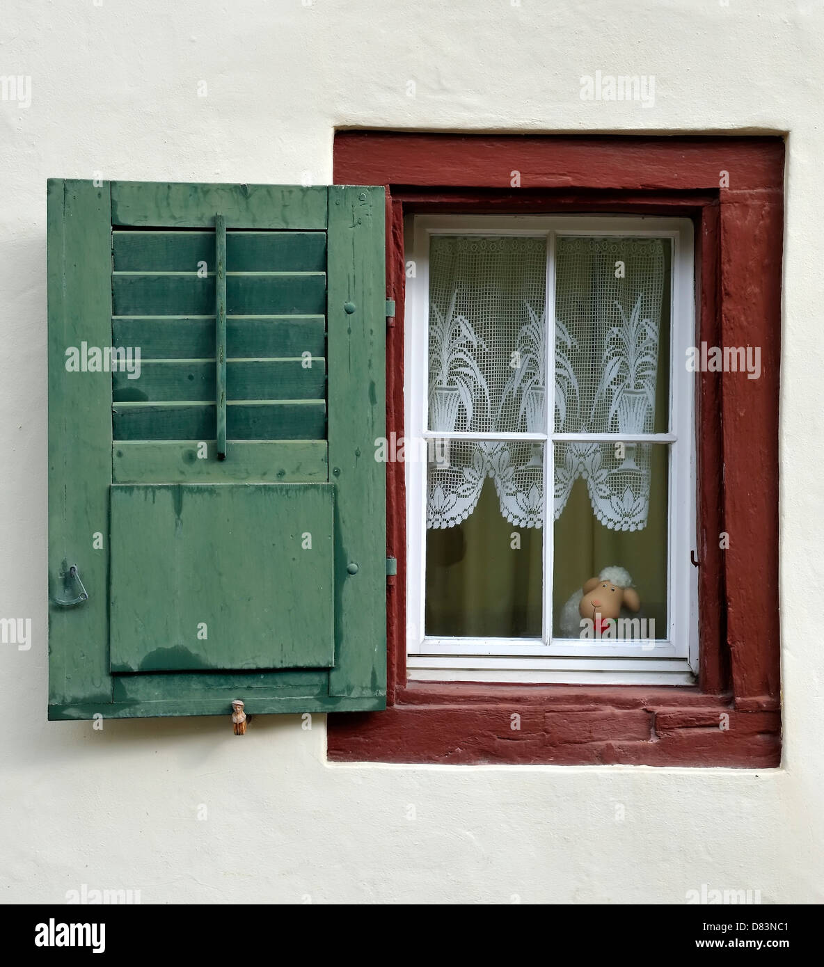 a typical switzerland window Stock Photo - Alamy