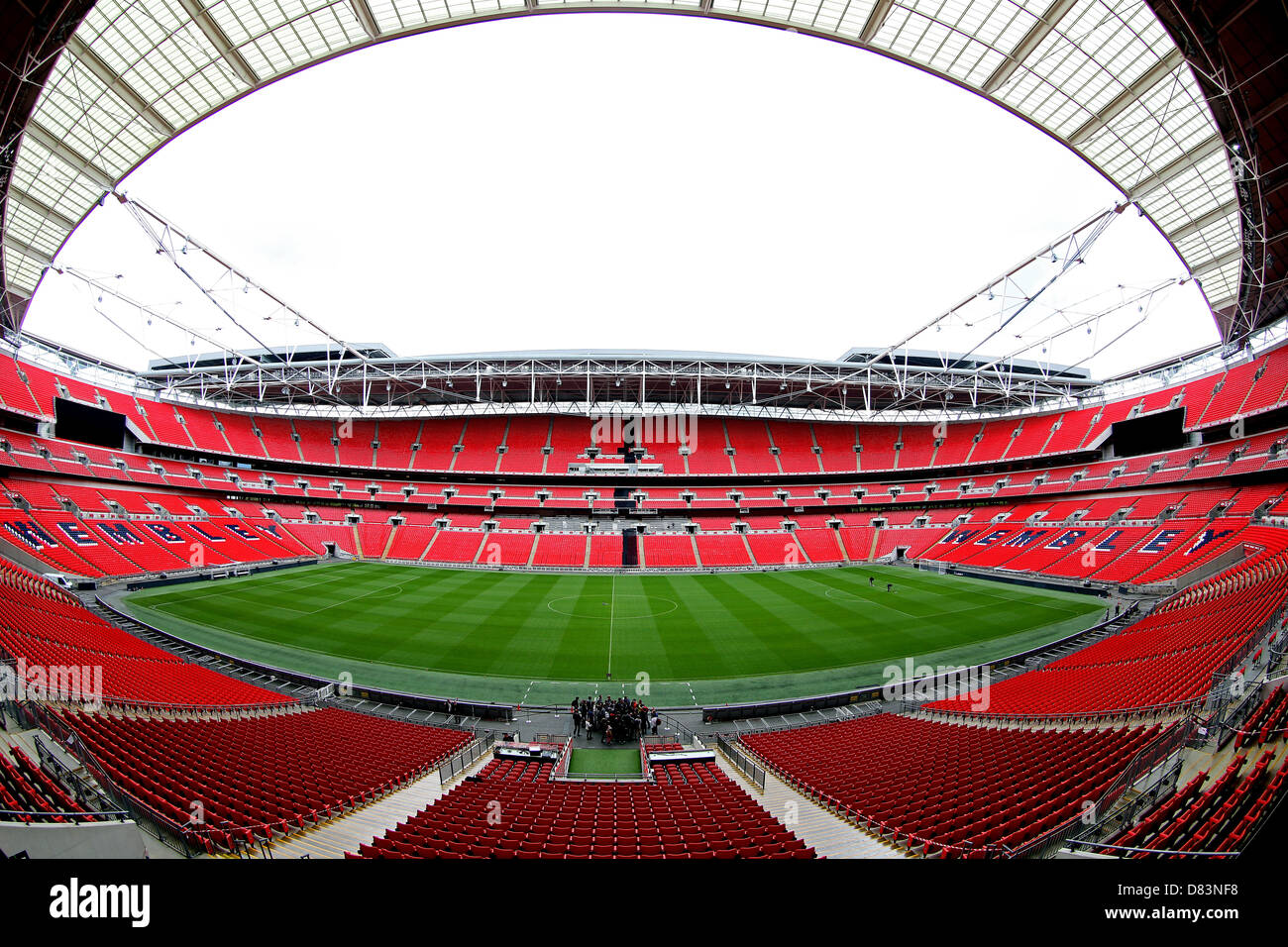 A view of the Wembley Stadium is pictured in London, Great Britain, 16 ...