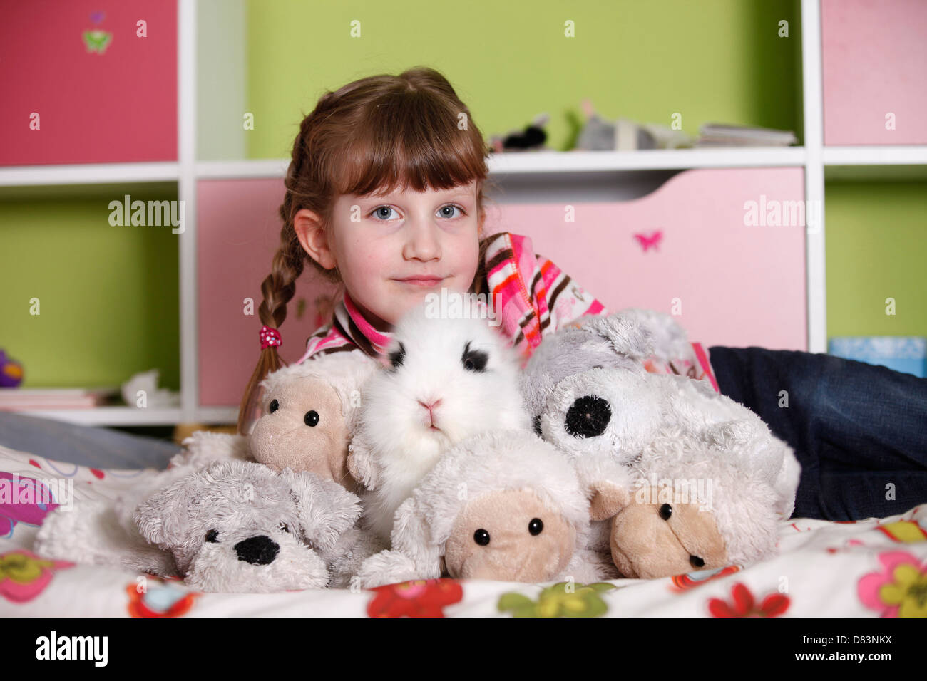 Pygmy rabbit girl hi-res stock photography and images - Alamy