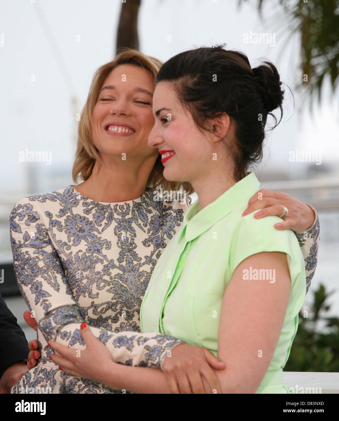 Cannes, France. 18th May 2013. Actress Léa Seydoux and Director Rebecca ...