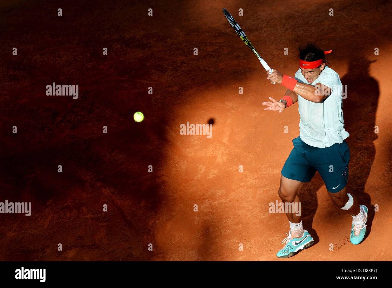Rome, Italy. 17th May 2013. Foro Italico Rome Masters ATP mens tennis ...