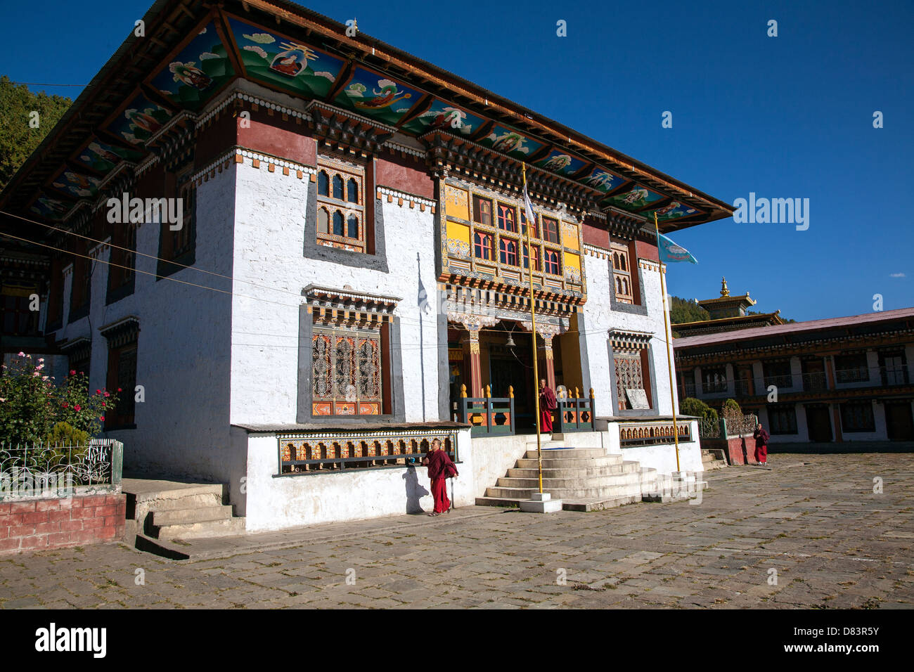 Tamshing Goempa (monastery) in Jakar. Bumthang District. Bhutan Stock ...