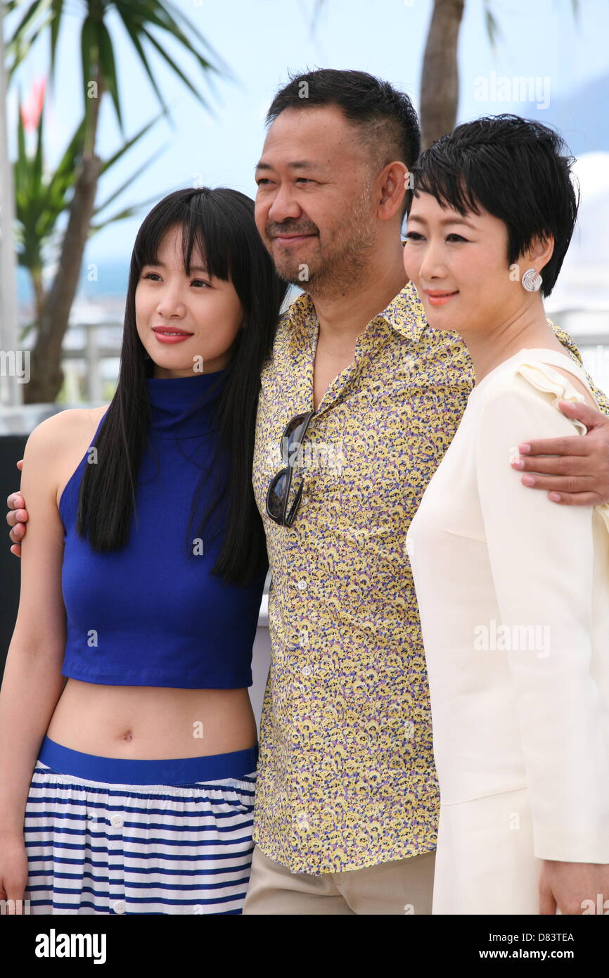 Cannes, France. 17th May 2013. Tian Zhu Ding (A Touch Of Sin) film ...