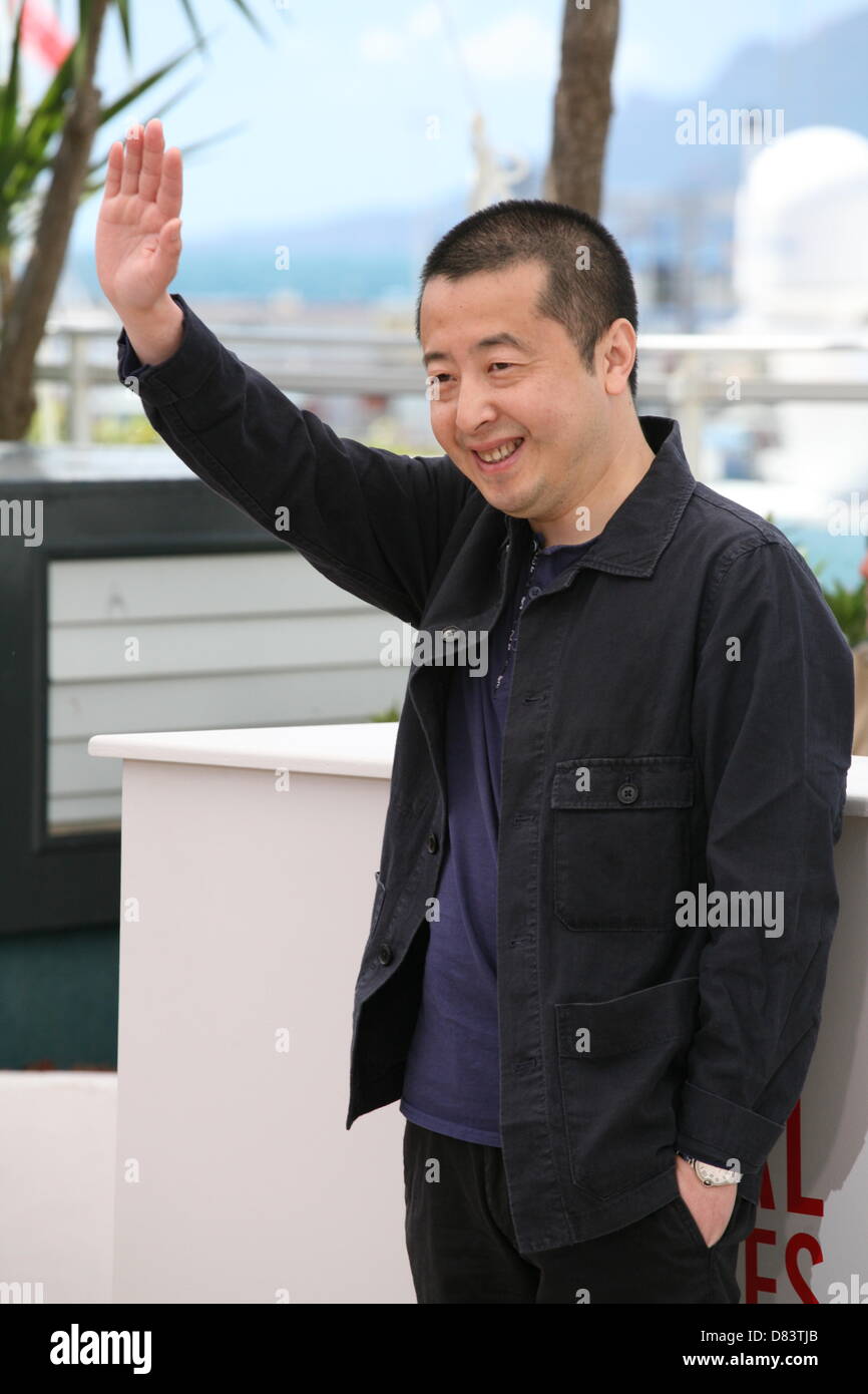 Cannes, France. 17th May 2013. Director Jia Zhangke at the Tian Zhu ...