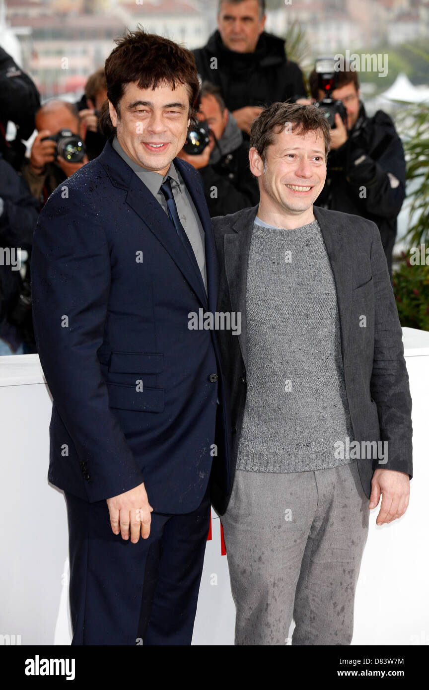 Cannes, France. 18th May 2013. Benicio Del Toro and Mathieu Amalric ...