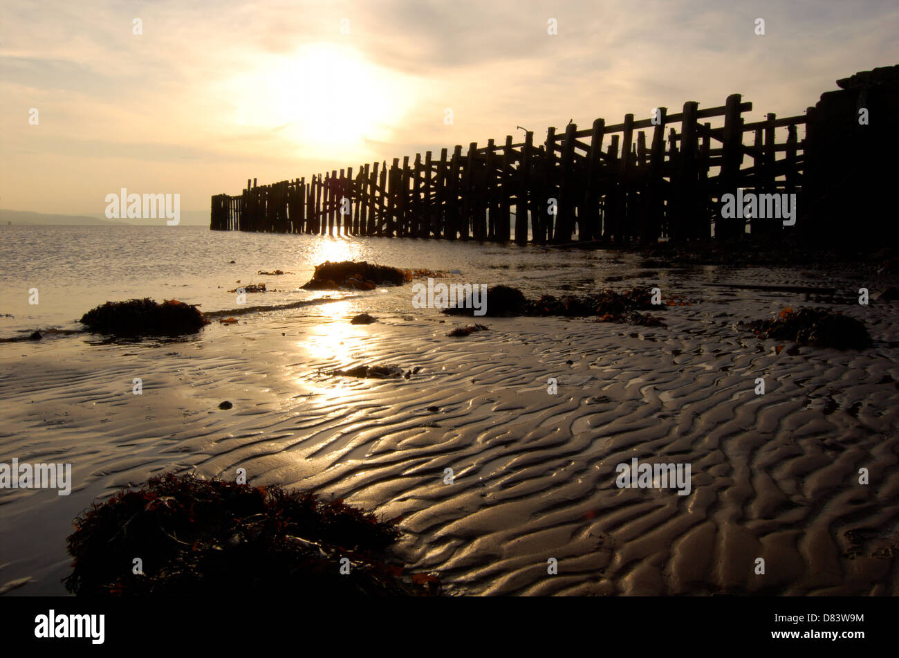 Pier at Craigendoran on the Firth of Clyde, Scotland Stock Photo - Alamy