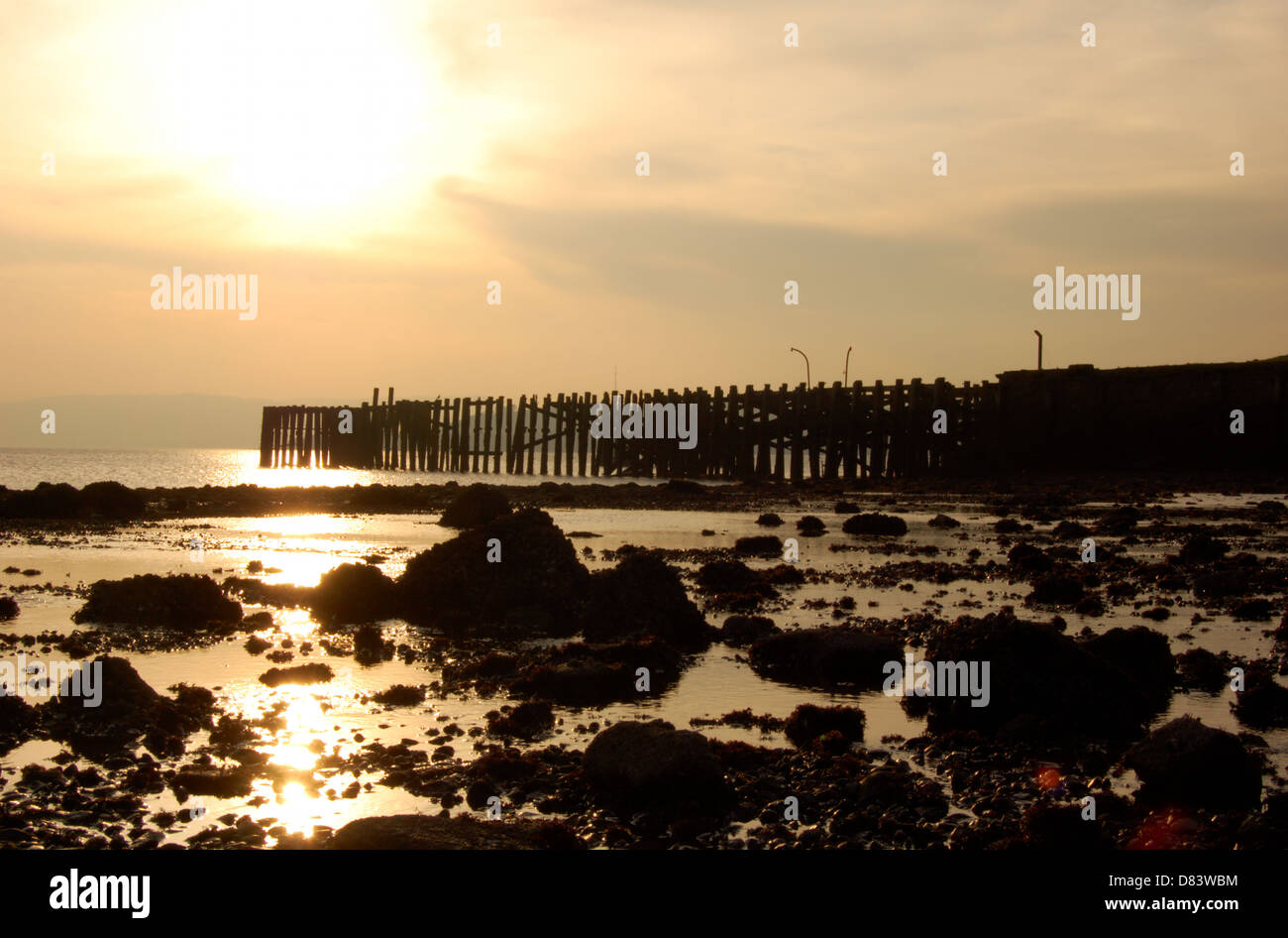 Pier at Craigendoran on the Firth of Clyde, Scotland Stock Photo - Alamy