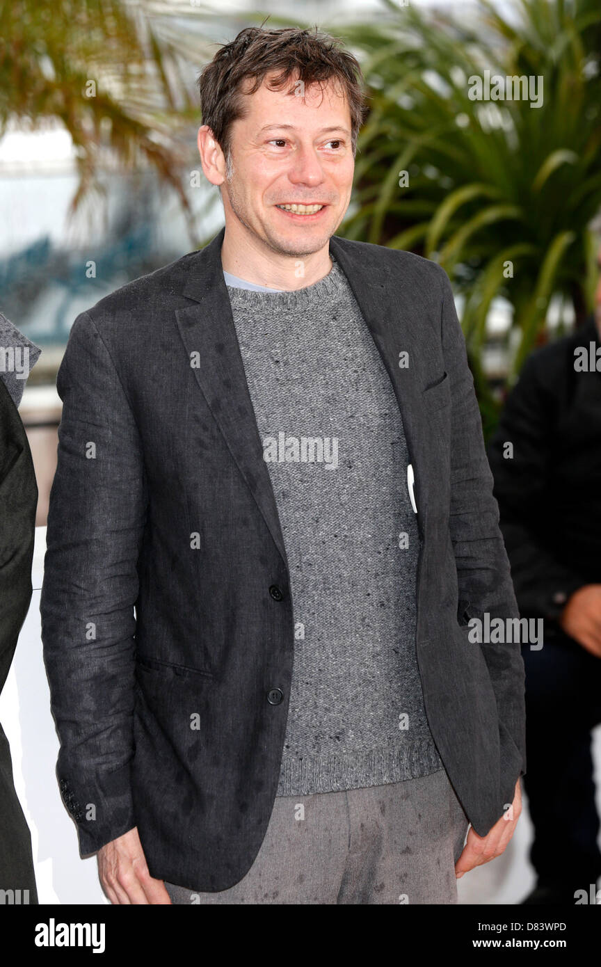 Cannes, France. 18th May 2013. Mathieu Amalric during the 'Jimmy P ...