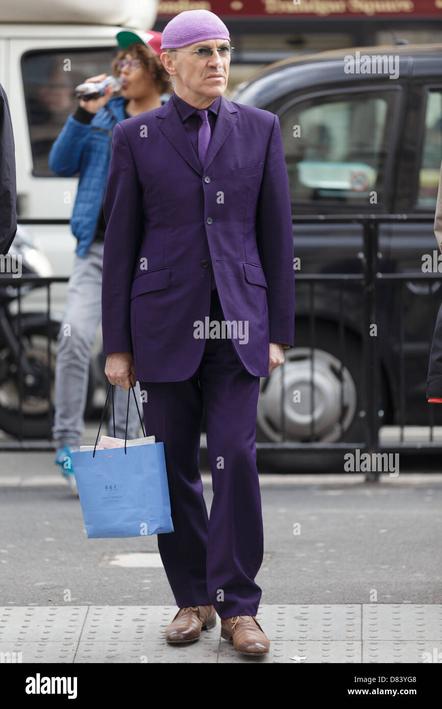 Wearing purple vest hi-res stock photography and images - Alamy