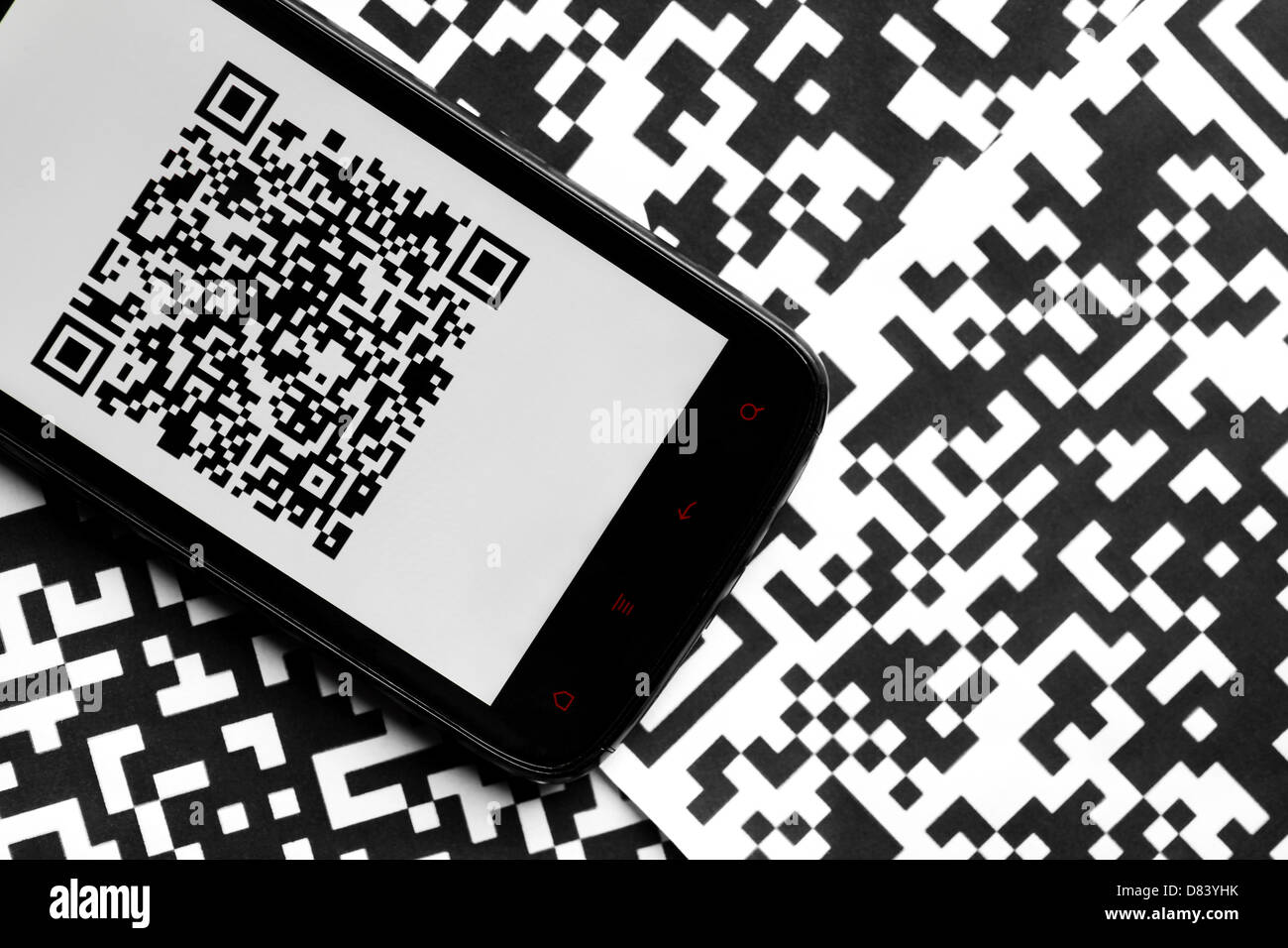 Qr codes phone hi-res stock photography and images - Alamy