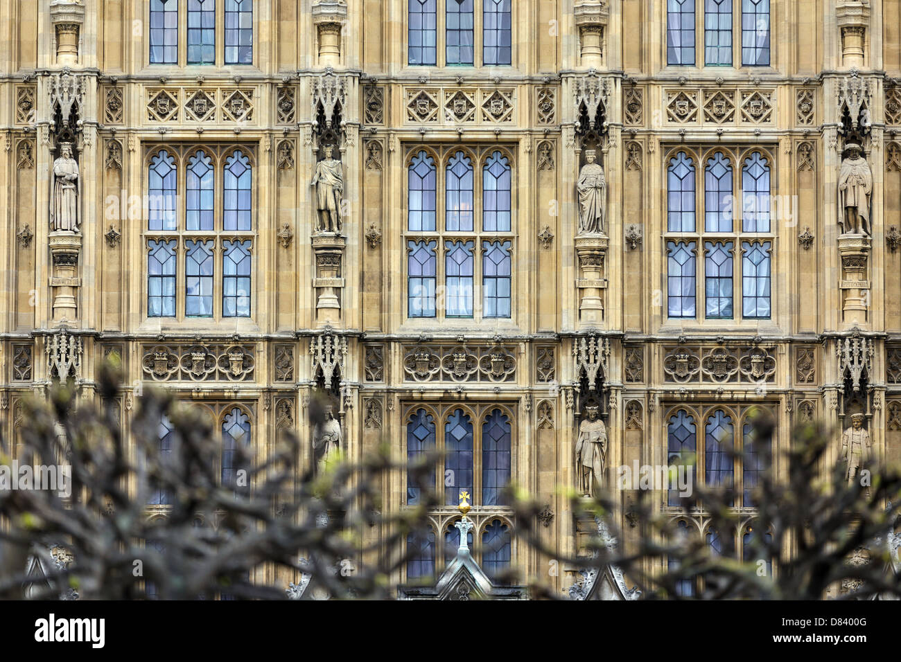 Palace of Westminster architecture details, London, United Kingdom ...