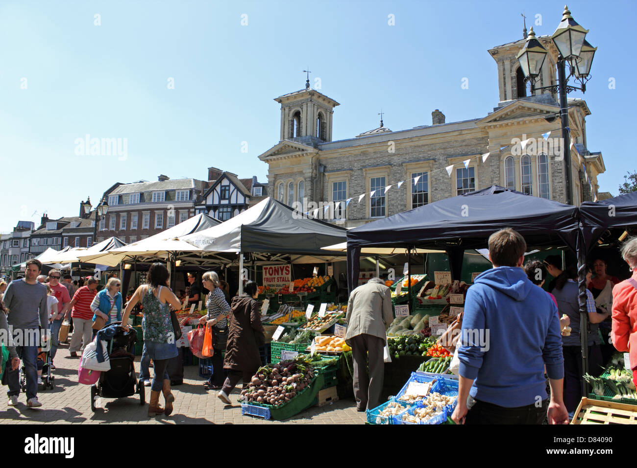 Kingston market place hi-res stock photography and images - Alamy